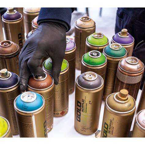 Montana Gold Spray Cans 400ml G1000 To G6050