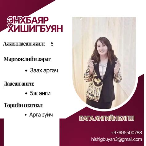 Бөхийн БАГШИЙН АЛДАР Бага боловсролын ахлах анги буюу 5 р ангиа төгсгөж байгаа бага ангийн