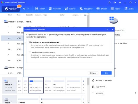Quel Est Le Mode Preos De Partition Assistant