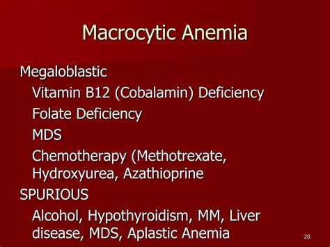 Ppt Anemia Overview Powerpoint Presentation Free Download Id 440889