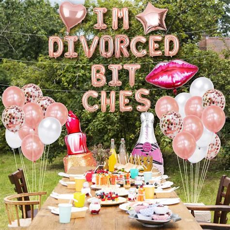 Great Choice Products Divorce Party Decorations For Women Divorce Party
