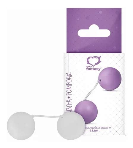 Bola erótica Vaginal Sexy Fantasy COLAR TAILANDÊS 2 BOLINHAS BRANCA TAMANHO M SEXYFANTASY 8030