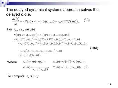 PPT L BFGS And Delayed Dynamical Systems Approach For Unconstrained Optimization PowerPoint