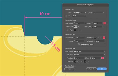 measure and plot linear angular and radial dimensions