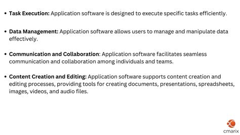 Application Software Types Functions And An Overview PPTX