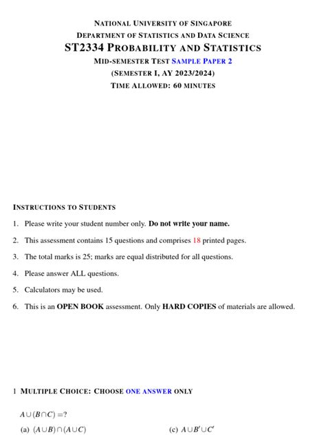 Midterm Sample Paper 2 Pdf Function Mathematics Applied Mathematics