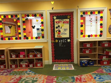 Disney Theme Classroom Door Mickey Mouse By Me Disney Classroom