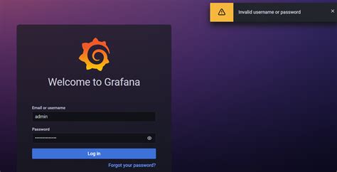 Grafana Login Failed Issue Grafana Helm Charts GitHub