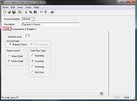 Chart Of Accounts Advanced Topics