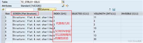 Sap屏幕开发之table Control表格控件sap Table Control Csdn博客