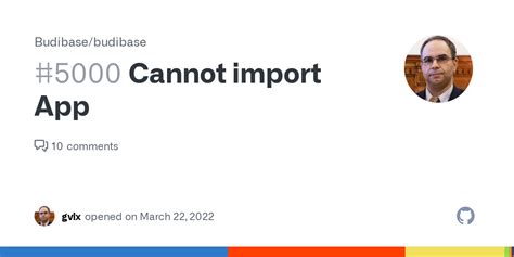 Cannot Import App · Issue 5000 · Budibasebudibase · Github