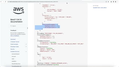Create Dynamodb Table From Lambda Using Boto3 Python Aws Dynamodb Lambda Youtube