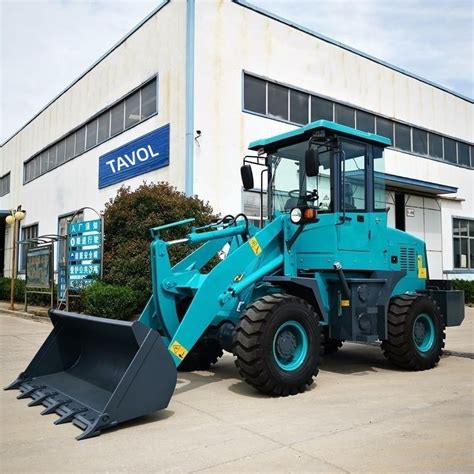 Front End Wheel Loader With 45hp Diesel Engine Mini 12 Ton Wheel Loader 05cbm Bucket Wheel