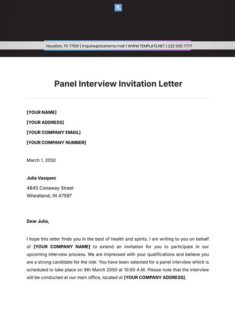 Exit Interview Cover Letter Appointment Letter Formats Sample Free