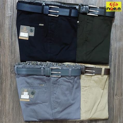 خرید و قیمت شلوار کتان کلاسیک مردانه فاق بلند راسته پارچه ساتن سایز 42