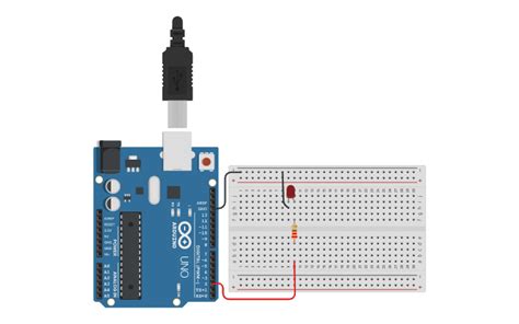 Circuit Design Led Con Arduino Tinkercad