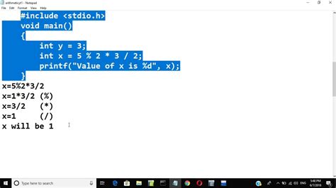 Arithmetic Operators Technical Interview Questions And Answers Youtube