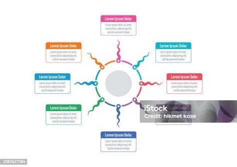 열 태양 인포 그래픽 템플릿 사육 정보 템플릿입니다 8개의 옵션 정보 템플릿 연례 보고서 인터넷 잡지 웹 Infographic 템플릿 개념에 대한 스톡 벡터 아트 및 기타