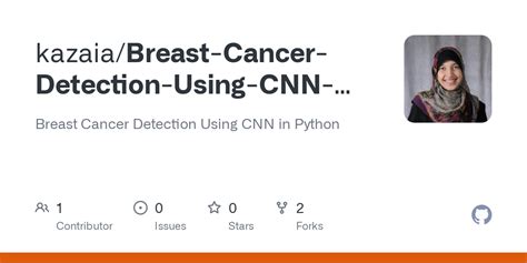 GitHub Kazaia Breast Cancer Detection Using CNN In Python Breast Cancer Detection Using CNN