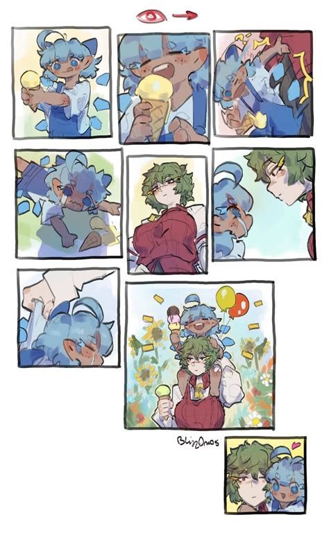 Cirno Kazami Yuuka And Tanned Cirno Touhou Drawn By Blizzomos Danbooru