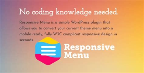 Download Responsive Menu Pro V4 6 0 Make WordPress Menus Mobile Ready