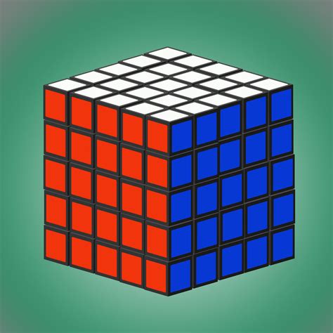 Rubik Cube 5x5 By Luem02 On Deviantart