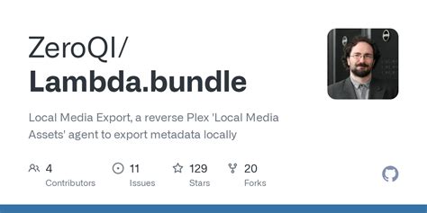 GitHub ZeroQI Lambda Bundle Local Media Export A Reverse Plex Local Media Assets Agent To