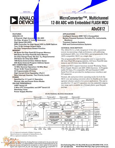 PDF a Bit ADC with Embedded FLASH MCU MicroConverterª DOKUMEN TIPS