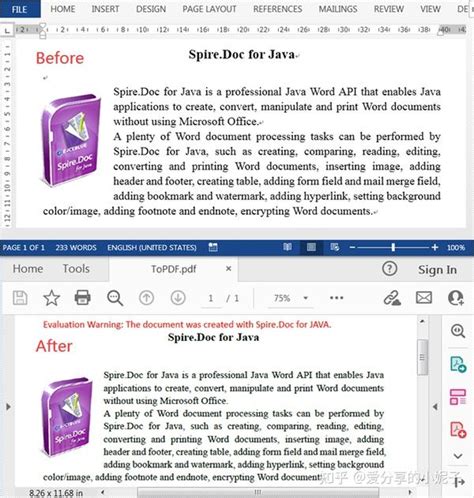 借助Spire Doc for Java控件在Java中将 Word 转换为 PDF 知乎