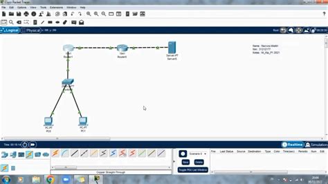Acl Cisco Packet Tracer Youtube