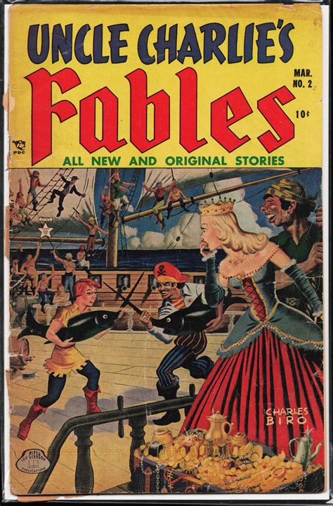 Uncle Charlies Fables 2 1952 Comic Books Golden Age Hipcomic