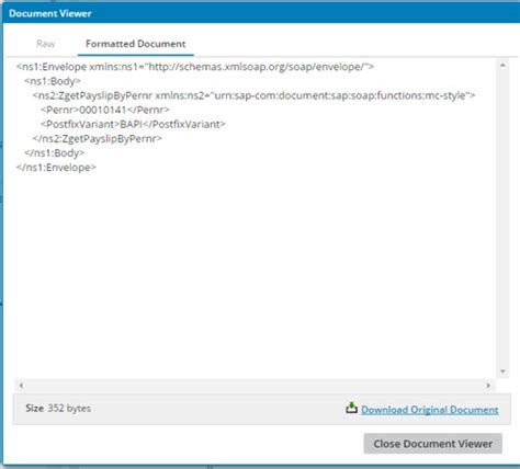 Question Sap Webservice Response With No Data Boomi Community