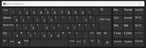 Türk Dili Ve Yazısı 𐱅𐰇𐰼𐰜𐱃𐰃𐰞𐰋𐰃𐱅𐰏𐰇𐰾𐰜 Windows Köktürkçe Klavye Düzeni