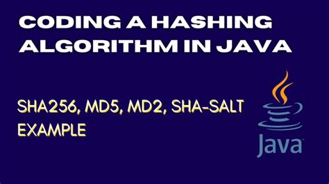 Hashing Algorithm Usages In Java Codeschoolnepal