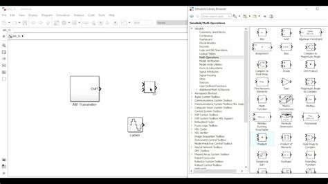 Implementing An Am Receiver In Matlab Simulink Radio And Tv Engineering