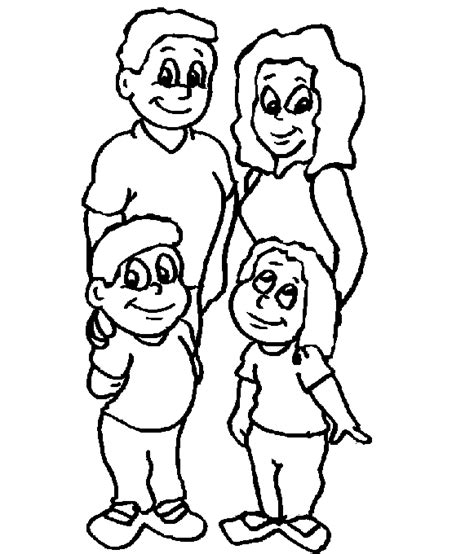 Planse De Colorat Familia Mea