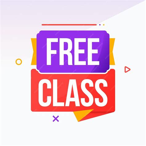 Premium Vector Free Class Educational Banner Design