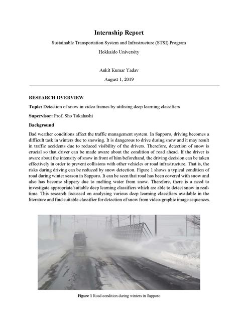 Ankit Kumar Yadav Internship Report Fy2019