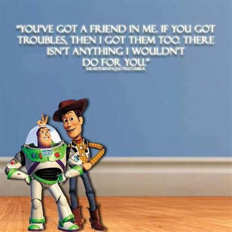Toy Story Woody And Buzz Friendship Toy Story Senior Quotes Buzz