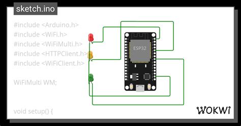 ex3 tp1 wokwi esp32 stm32 arduino simulator