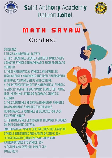 Event Math Sayaw Contest Mathsayaw Is Saanians Connect Facebook