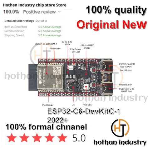 Placa De Desarrollo De ESP DevKitC ESP SOLO De ESP WROOM