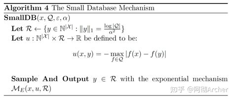 17差分隐私算法基础带有相关误差的线性查询2非交互式算法SmallDB 1 知乎