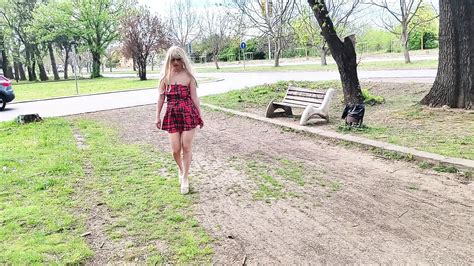 Walking On The Bridge Completely Naked Amateur Porn Feat Za Za By FapHouse XHamster