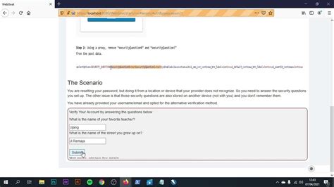 tutorial a2 broken authentication authentication bypasses webgoat