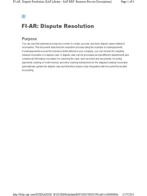 Resolving Accounts Receivable Disputes A 10 Step Process For Handling