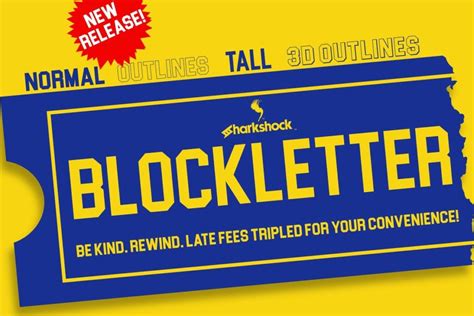30 font blok terbaik gratis font huruf blok pro