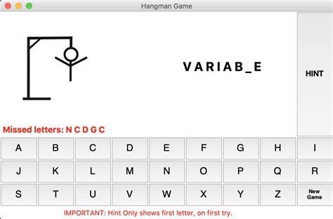 Github Mwaibandapython Hangman Hangman Game Built With Python And