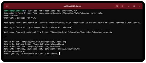 如何在基于 ubuntu 的 linux 发行版上安装最新的 vim 9 0 乐耶园
