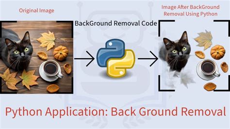 Python Applications ~ Remove Image Background Using Python